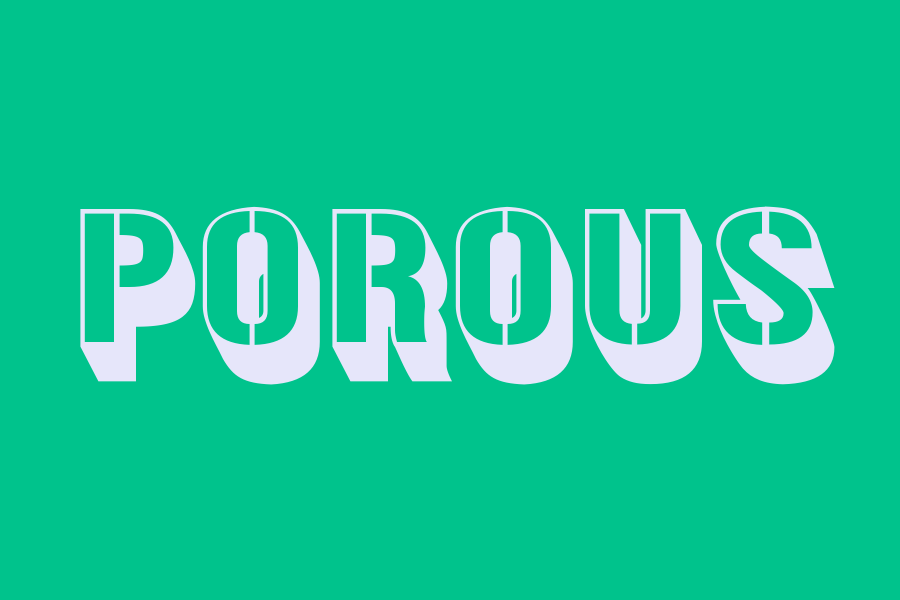 POROUS in different languages: 134+ Translation & Listening - Translate.How