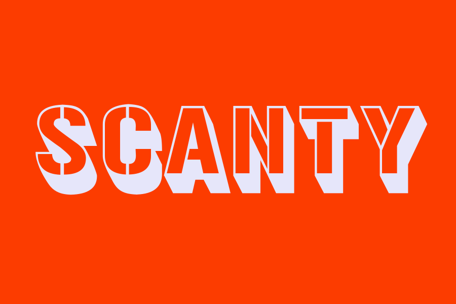 SCANTY in different languages: 134+ Translation & Listening - Translate.How